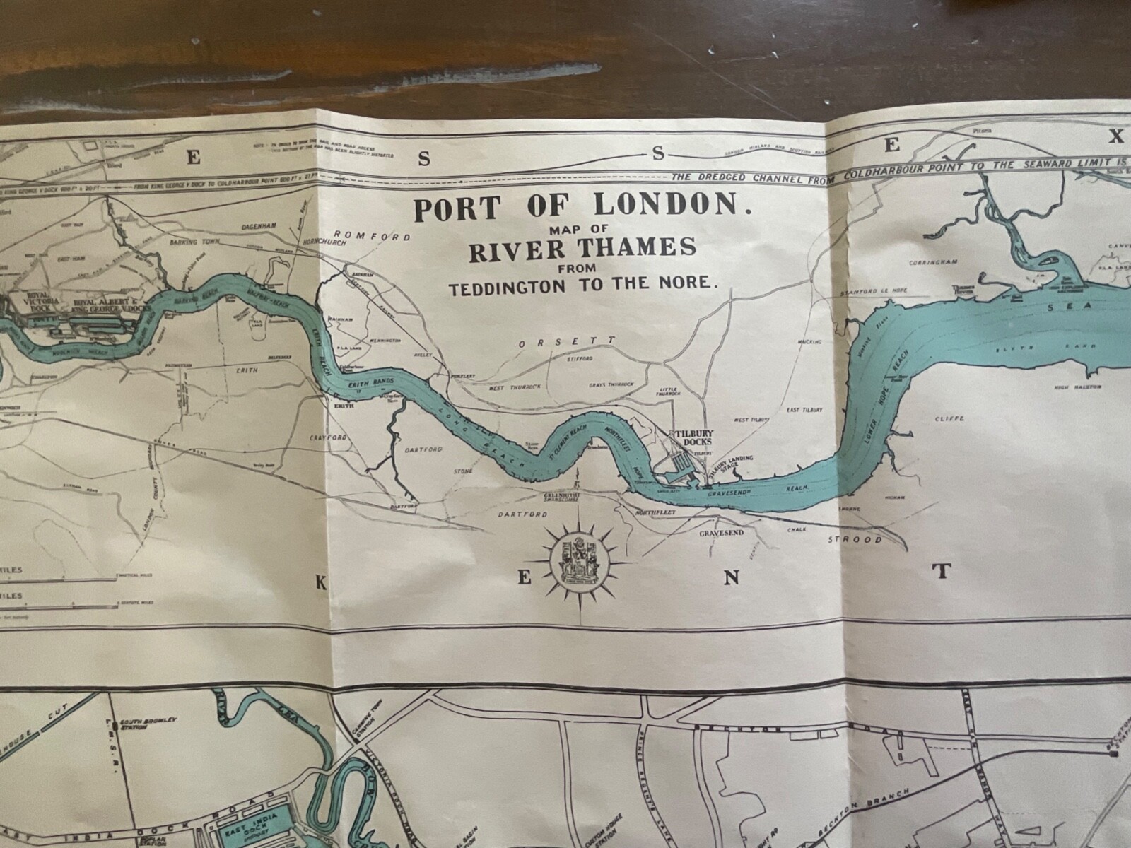 Thames River On World Map