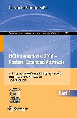 Communications in Computer and Information Science Ser.: HCI ...