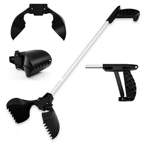 Pet Dog Waste Grabber Picker Easy Pickup Scooper Walking Poo Poop Scoop ...
