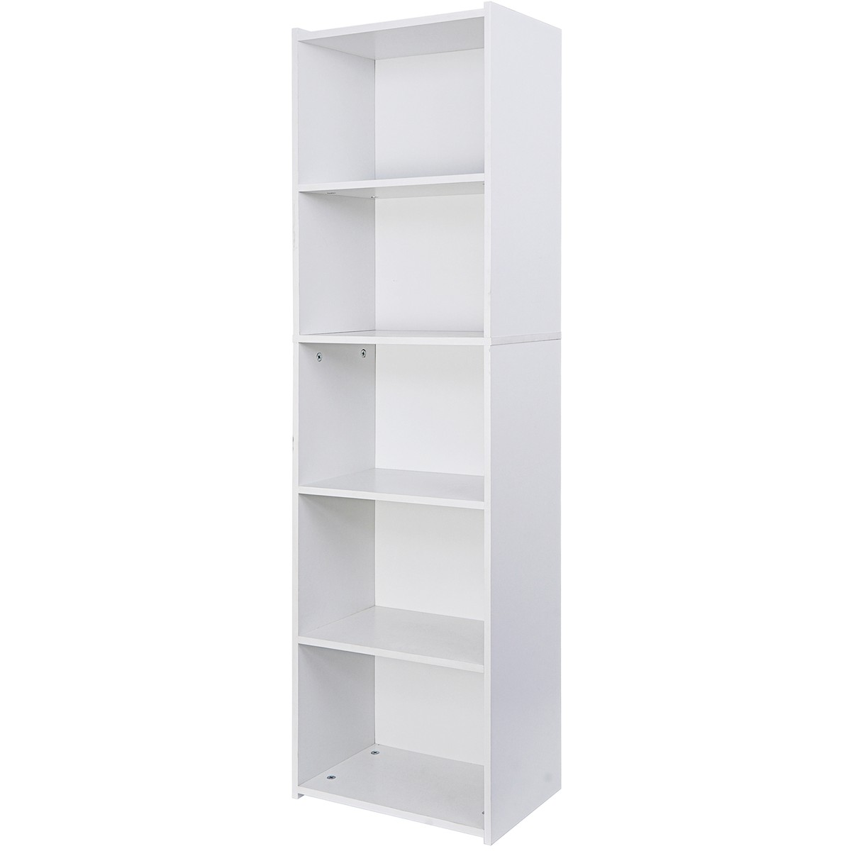 White Bookcase Wall Unit