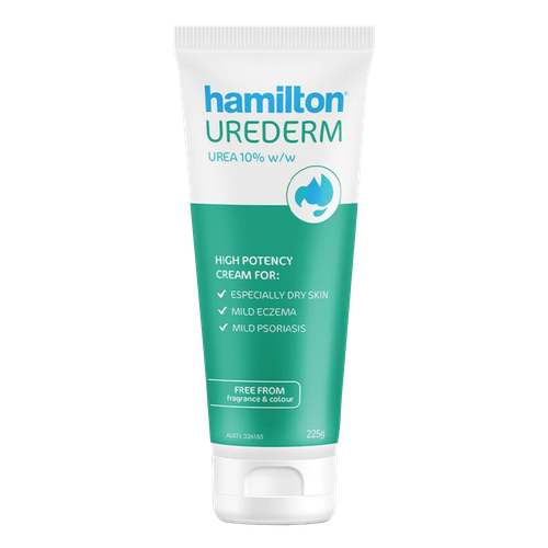 Hamilton Urederm 225g High Potency Cream For Dry Skin Mild Eczema Mild ...