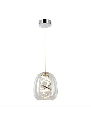 Origin 21 REMI Chrome/Contemporary Clear Glass Globe Mini Pendant Light ...
