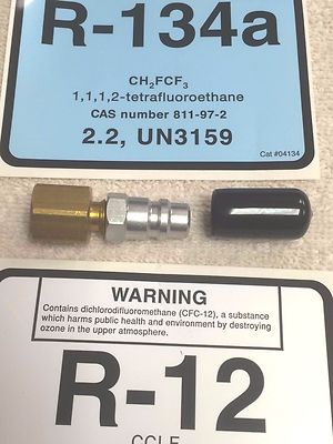 Recovery Tank Adapter, Reclaim AC Coolants Tanks with 1/2" ACME ...