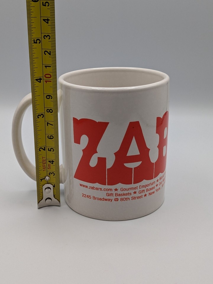 Zabar's Coffee Mug 1990's – New York Gourmet Emporium, Classic Orange ...