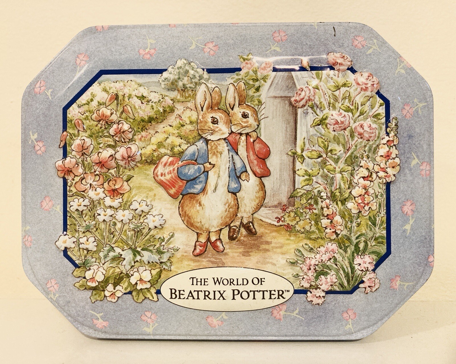 VINTAGE Beatrix Potter Peter Rabbit Tin - 1995 Frederick Warne LIMITED ...