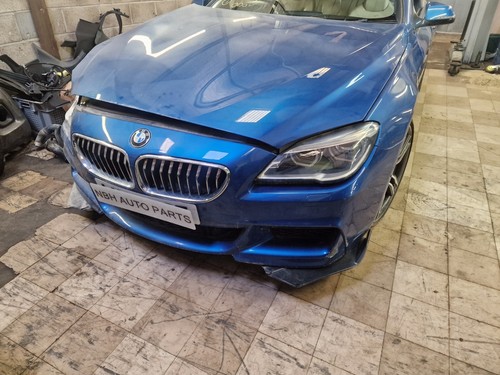 BMW 640D FOR BREAKING 4 WHEEL BOLTS IN SONIC BLUE DOOR ENGINE GEARBOX ...
