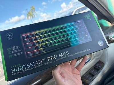 Razer Huntsman V3 Pro Mini Keyboard, Rapid Trigger, Adjustable ...