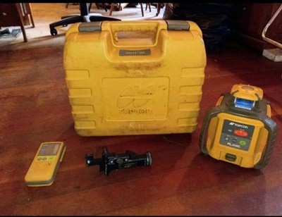 Topcon RL-H4C Rotary Laser Level Kit with Detector, Receiver & Case | eBay
