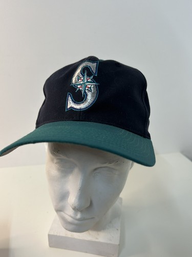 Classic Logo Seattle Mariners Baseball Cap Hat Rare MLB SnapBack Big ...