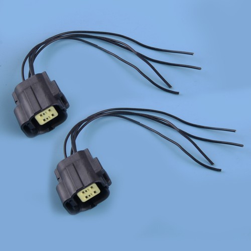 2x Oxygen Sensor Female Wiring Harness Pigtail 4-way Connector Fit for ...