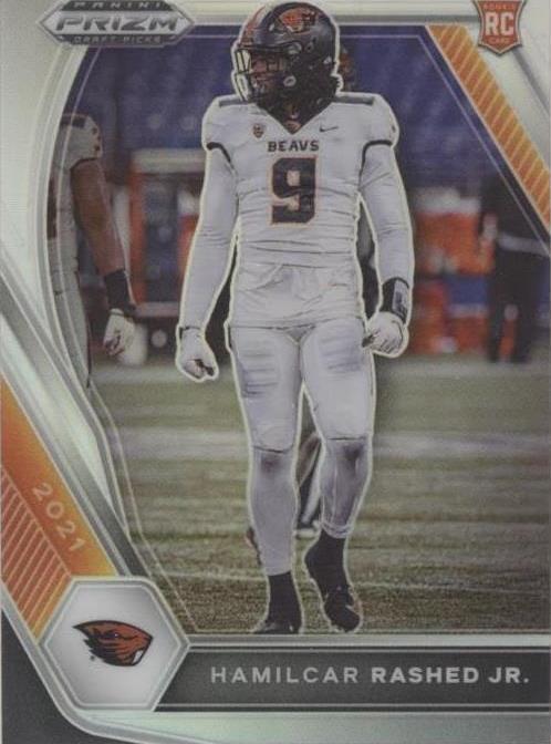 2021 Panini Prizm Draft Picks - Hamilcar Rashed Jr. #141 Silver Prizm ...