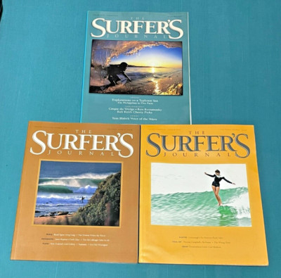 The Surfer’s Journal - Volume Eight(8), #3 and Volume Eighteen(18), #1,2 | eBay