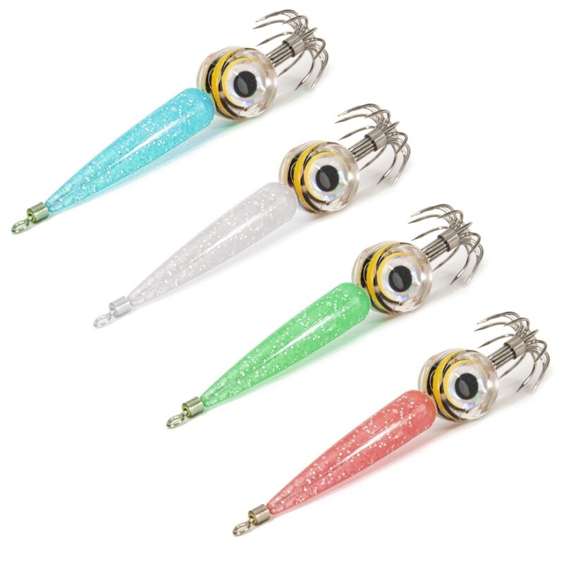 Luminous LED Shrimp Fishing Lures Soft Fishing Lure Crankbait for Sea ...