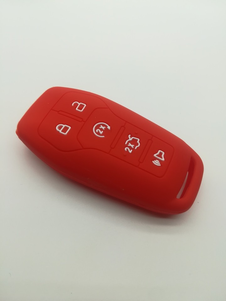 Rubber Remote Key Cover for Ford Fusion Mustang Edge EXPLORER F-150 F ...
