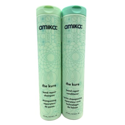 Amika The Kure Bond Repair Shampoo & Conditioner 9.2 oz Duo Set | eBay