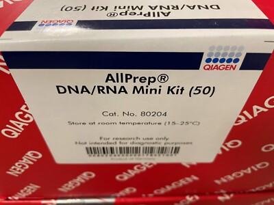 QIAGEN 80204 AllPrep DNA/RNA Purification Tissue Mini Kit 50 | eBay