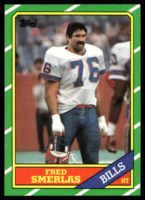 1986 Topps - #390 Fred Smerlas EX | eBay
