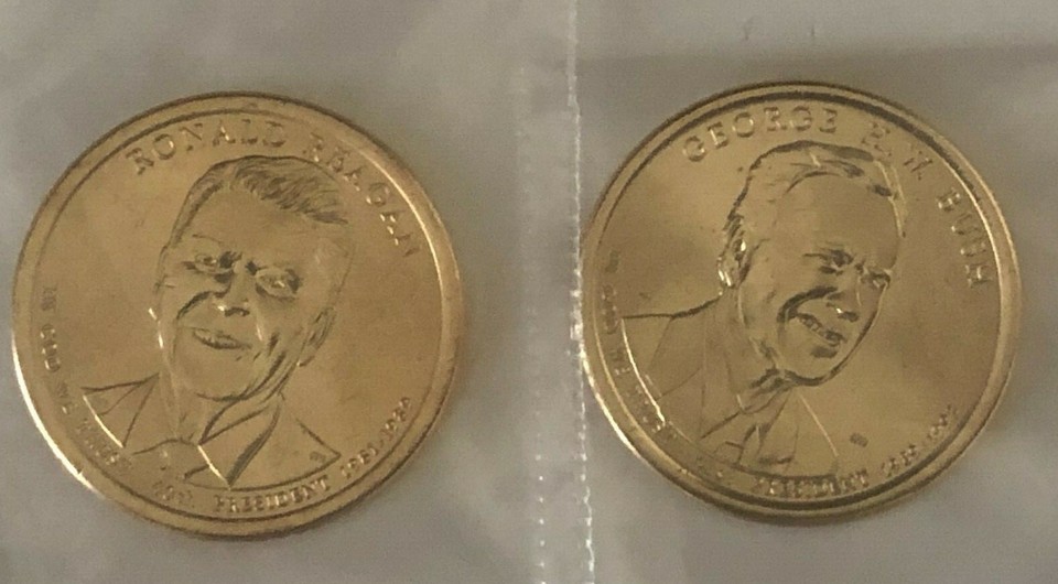 COMPLETE SET UNCIRCULATED PRESIDENTIAL $ DOLLAR COLLECTION 2007 to 2016 ...