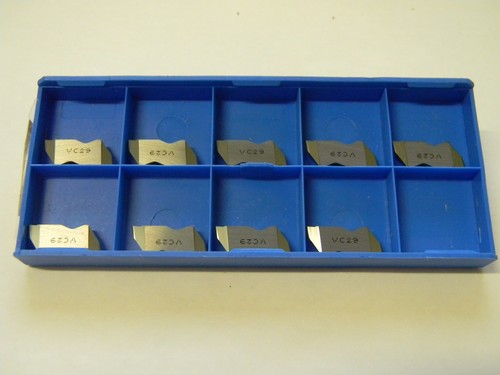 Valenite Indexable Carbide Grooving Inserts 9 Pack VC29 Grade VLRP3031R ...