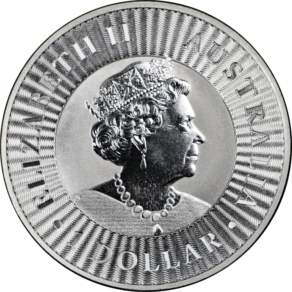 2021 Perth Mint $1 Australian Kangaroo 1oz 9999 Silver Brilliant ...
