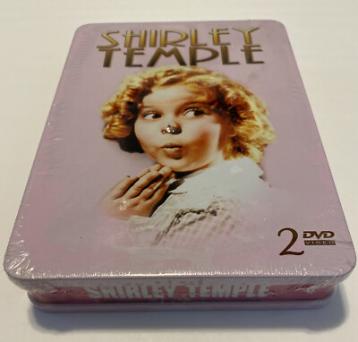 Shirley Temple DVD 2008 2 Disc Set Tin Box Set Packaging Sealed [B4 ...