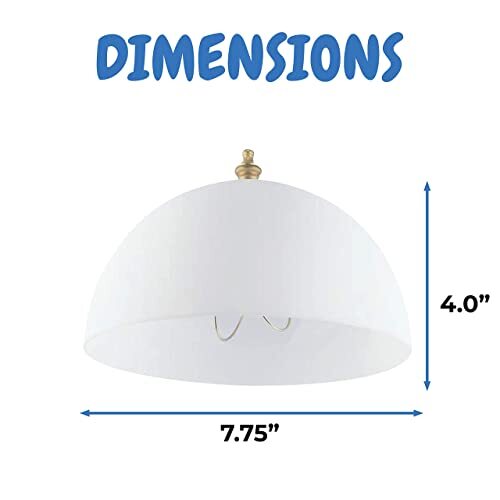 Clip On Light Shades - Acrylic Dome Shaped Light Bulb Shades - Modern ...