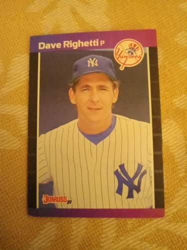 Dave Righetti - New York Yankees- 1989 Donruss Baseball Card #78 | eBay
