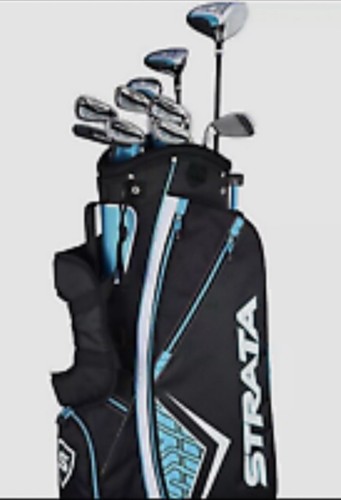 NEW Lady Callaway Golf Strata Plus 14 Piece Complete Set Womens Bag ...