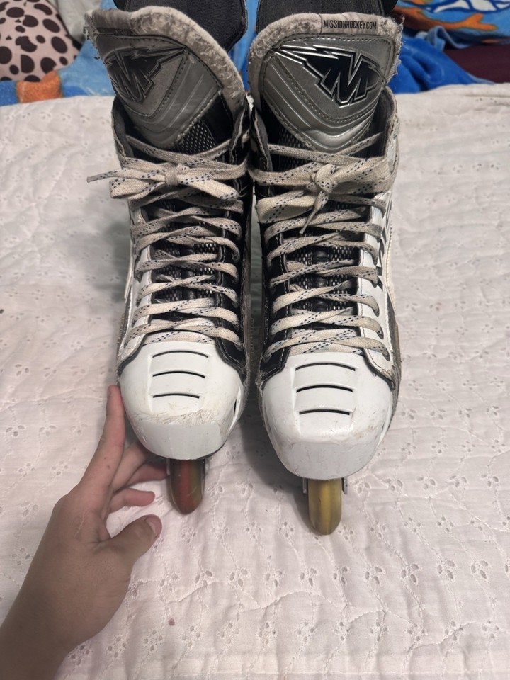 Mission Ac4 Inhaler Skates Size 9D (10.5 Us) Used No Box Decent/ Good ...