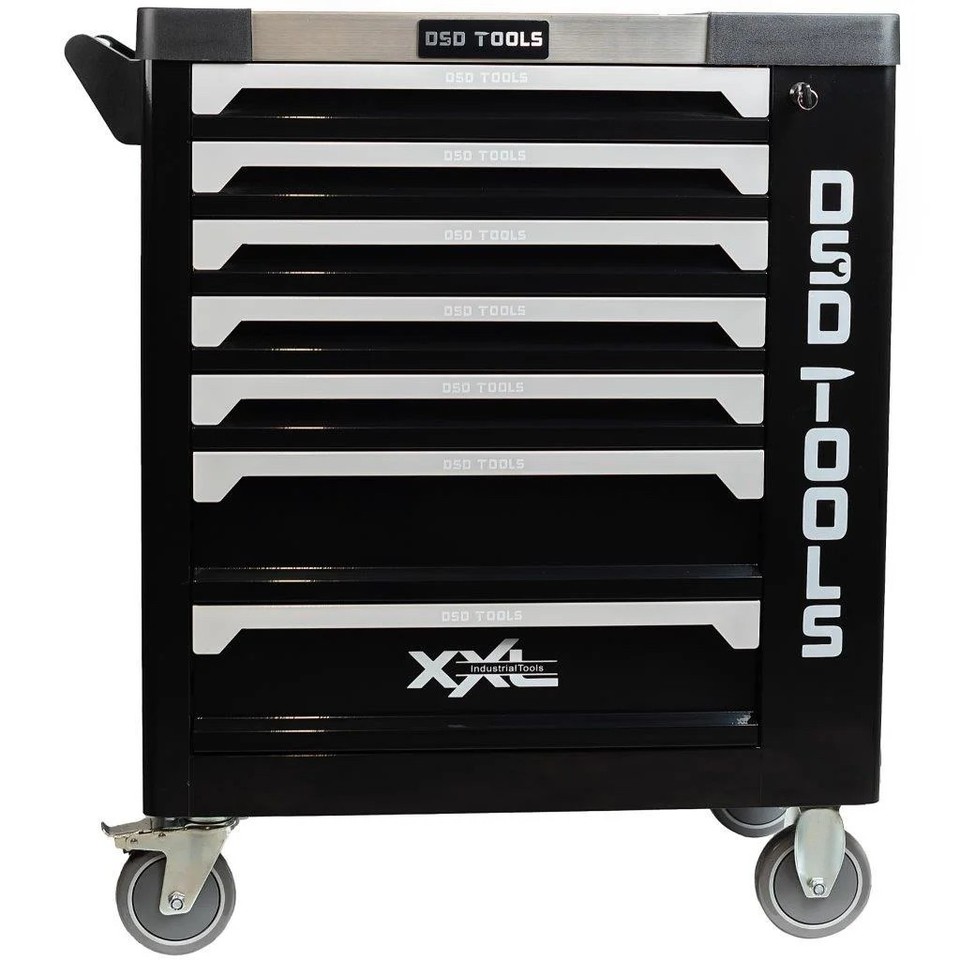 EMPTY DSD TOOLS 7 Drawer Work Bench Tool Box Storage Chest Cabinet ...