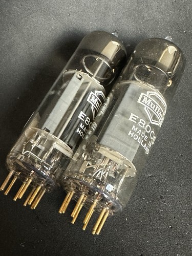 RARE MATCHED PAIR OF MULLARD E80CC SAME DATE CODE 1961 NOS BOXED | eBay