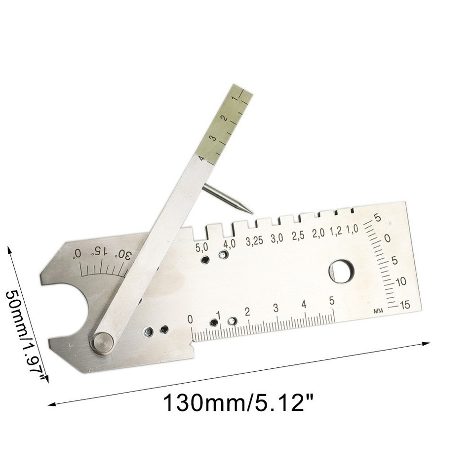 Inspection Welding Gauge Tool for Measuring Bevel Angle Thickness and ...
