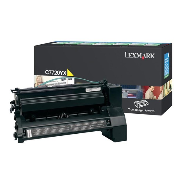 Lexmark C7720YX Yellow Toner Cartridge Extra High Yield Fnob for sale ...