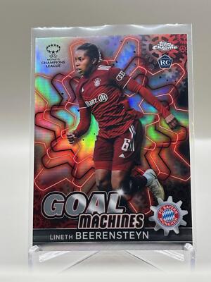 Lineth Beerensteyn 2021-22 Topps Chrome UEFA Women's UCL #GM-7 Goal ...