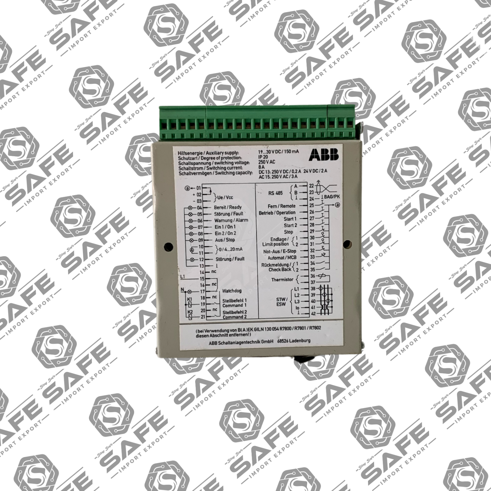 ABB INSUM MSG GILN 130 054 R1815 Control MODULE Abb insum msg giln 130 ...