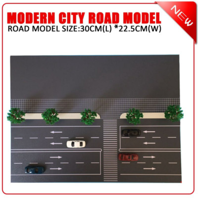 Scenery Layout Modern City Road Diorama Model Outland Models Set N ...