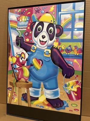 Lisa Frank Panda Painter Poster | eBay