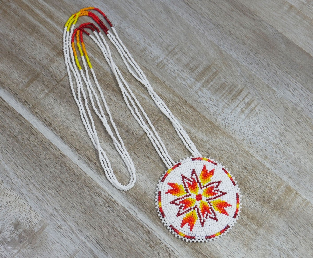Native American Beadwork Medallions