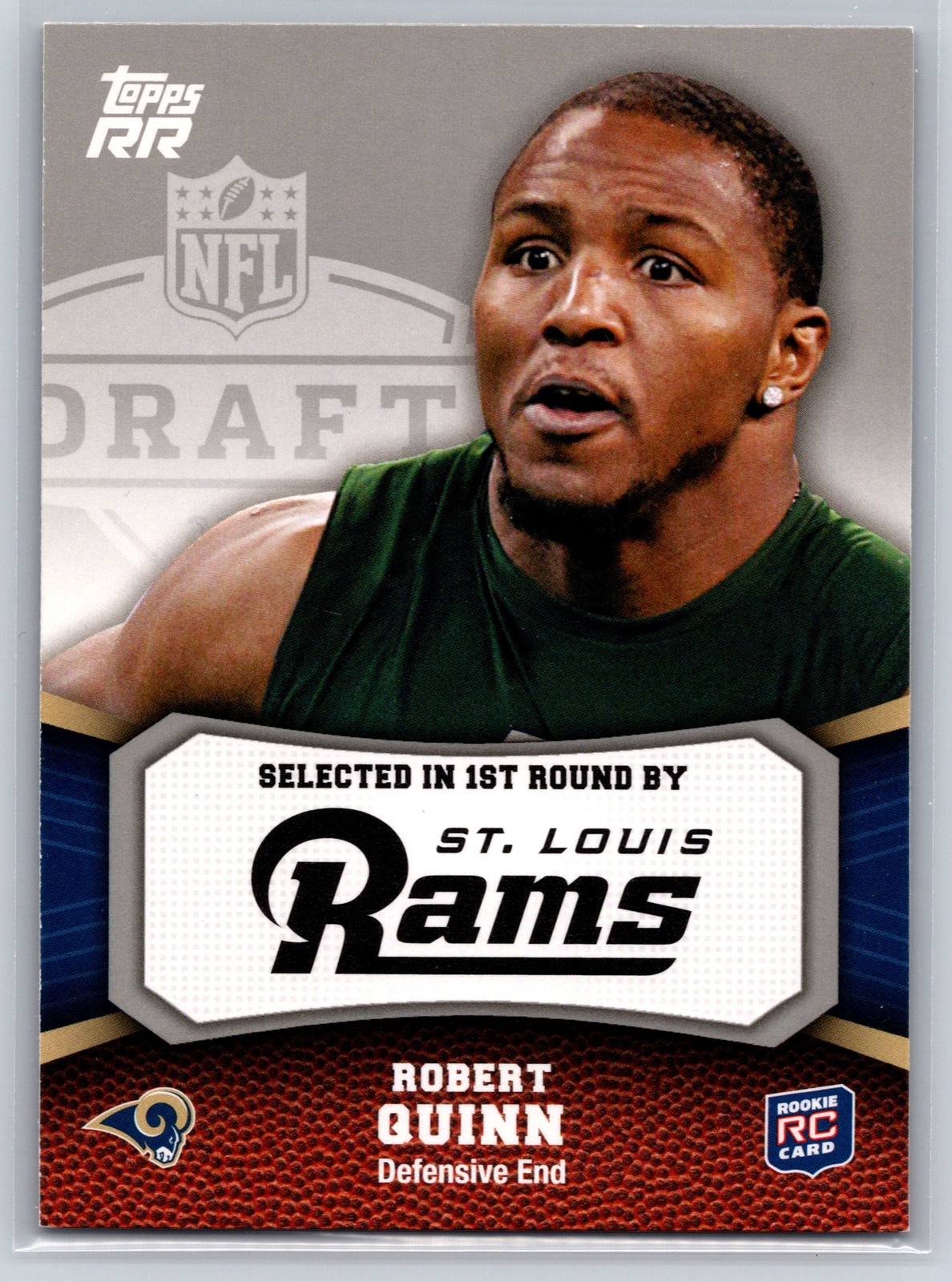 2011 Topps Rising Rookies #121 Robert Quinn Rookie Rams | eBay