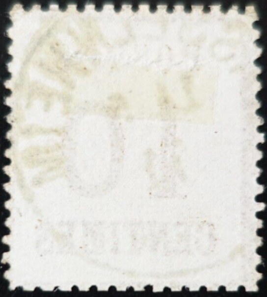 Burelage Reversed & Wasselnheim (CAD German) Alsace Lorraine N° 5b ...