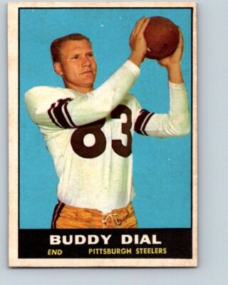 1961 TOPPS FOOTBALL #107 BUDDY DIAL NRMT LG | eBay