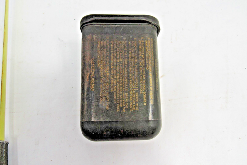 USGI Military Army Decontamination Kit M258A1 - Empty Plastic Storage ...