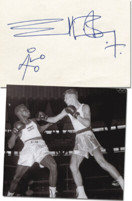 Autograph Edward "Eddie" Blay Olympic Games Olympische Spiele 1964 ...