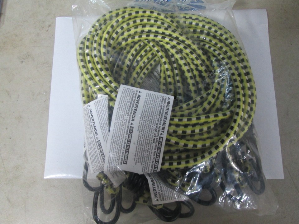 18" Bungee Cords with Hooks (10 Pack) Heavy Duty Bungee Cords | eBay