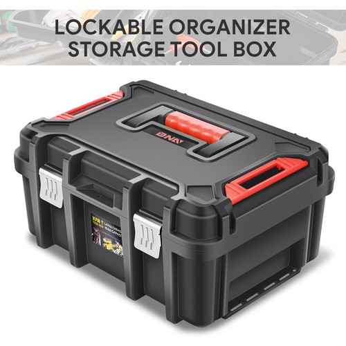 Utility Rolling Tool Deep Organizer Lockable Box Drawer w/ Removable ...