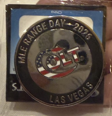 2026 Shot Show Las Vegas, NV Colt MLE Range Day Challenge Coin | eBay