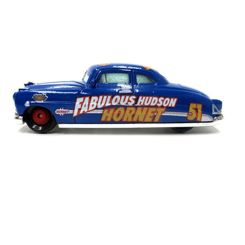Disney Pixar Cars Blue No.51 Fabulous Hudson Hornet Diecast Alloy Model ...