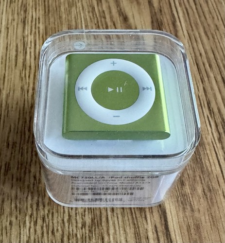 Apple iPod Shuffle 4th Generation Light Metallic Green (2GB) A1373 ...