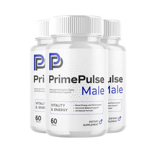 3-Pack Prime Pulse Capsules - PrimePulse Vitality & Energy Support -180 ...