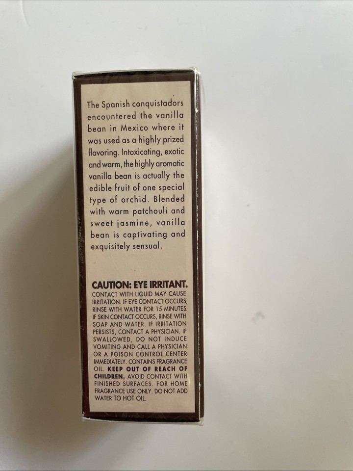 Henri Bendel VANILLA BEAN Vaporizing Home Perfume 0.3 oz Discontinued ...